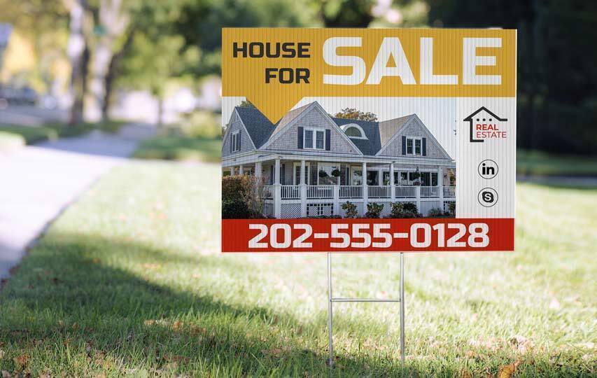 House For Sale Signs Orlando | Real Estate For Sale Signs Near Me
